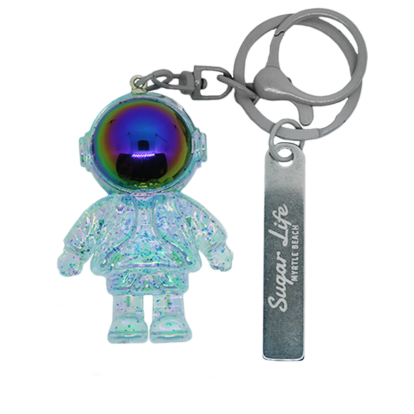 Sugar Life Glitter Astronaut Keychain - Sugar Life Candy