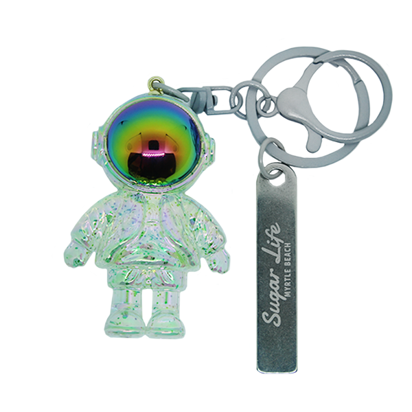 Sugar Life Glitter Astronaut Keychain - Sugar Life Candy