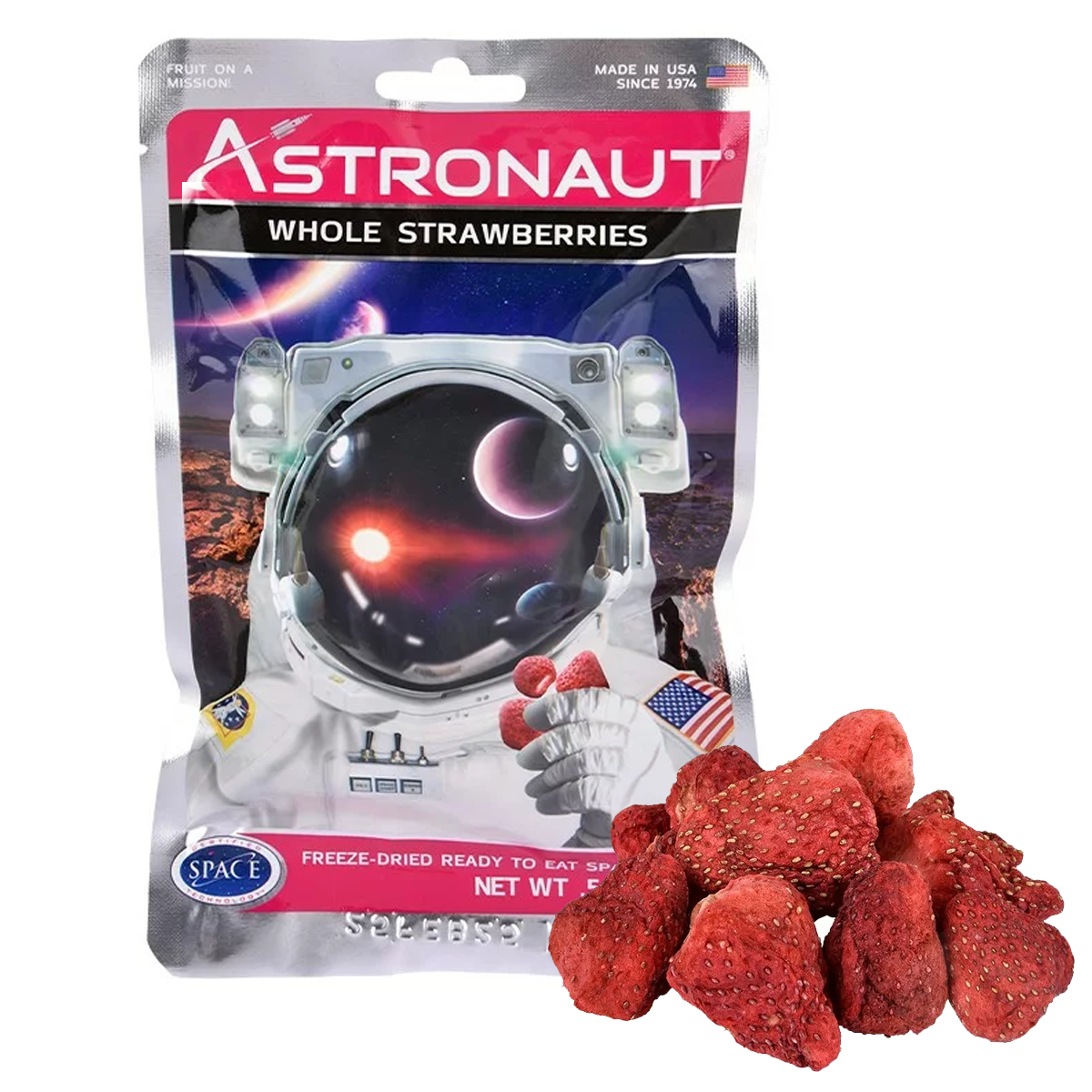 Astronaut Strawberries - Sugar Life Candy