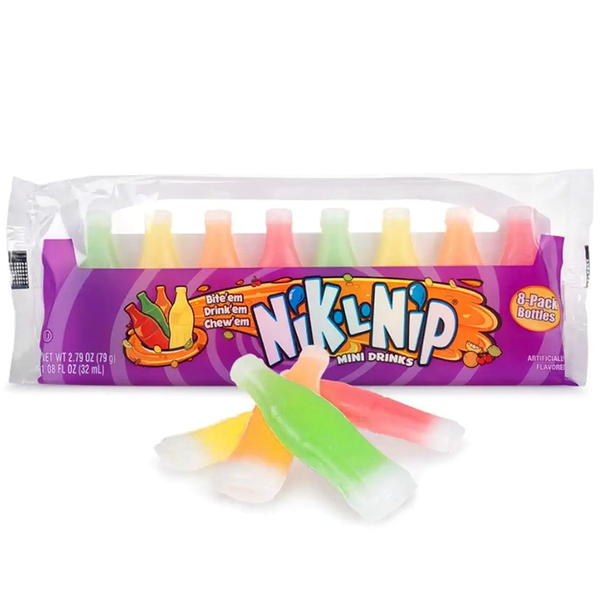 Nik-L-Nip Mini Drinks - 8 Pack - Sugar Life Candy