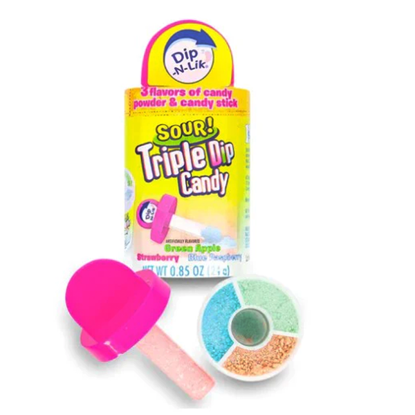 Sour Triple Dip-N-Lik® - Sugar Life Candy