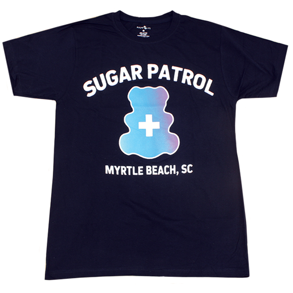 Sugar Life Sugar Patrol Adult Navy - T-Shirt - Sugar Life Candy