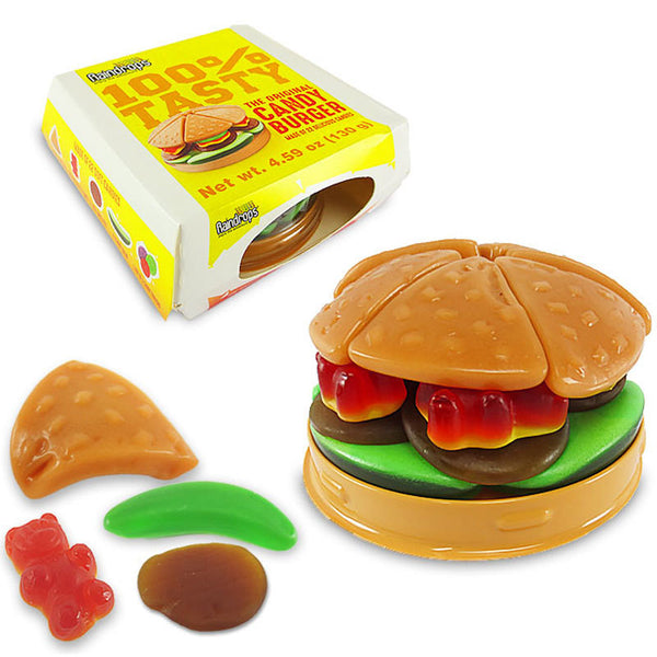 Raindrops Gummy Burger - Sugar Life Candy