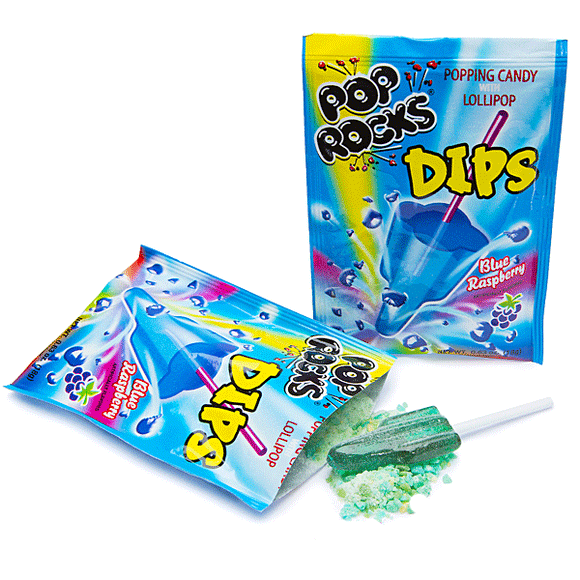 Pop Rocks Dips - Blue Razz - Sugar Life Candy